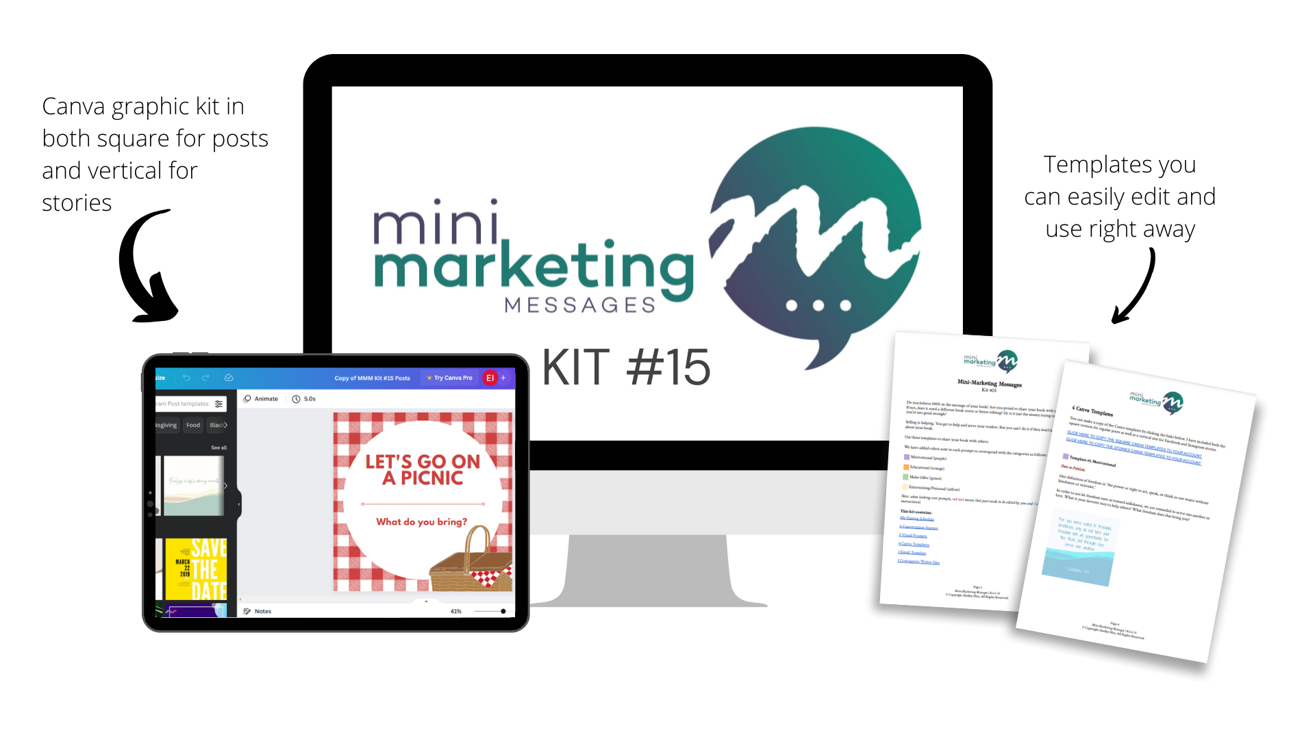Mini-Marketing Messages Kit #15 – Book Marketing Shop